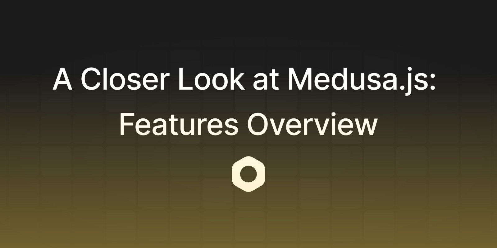 A Closer Look at Medusa.js: Features Overview | Rigby