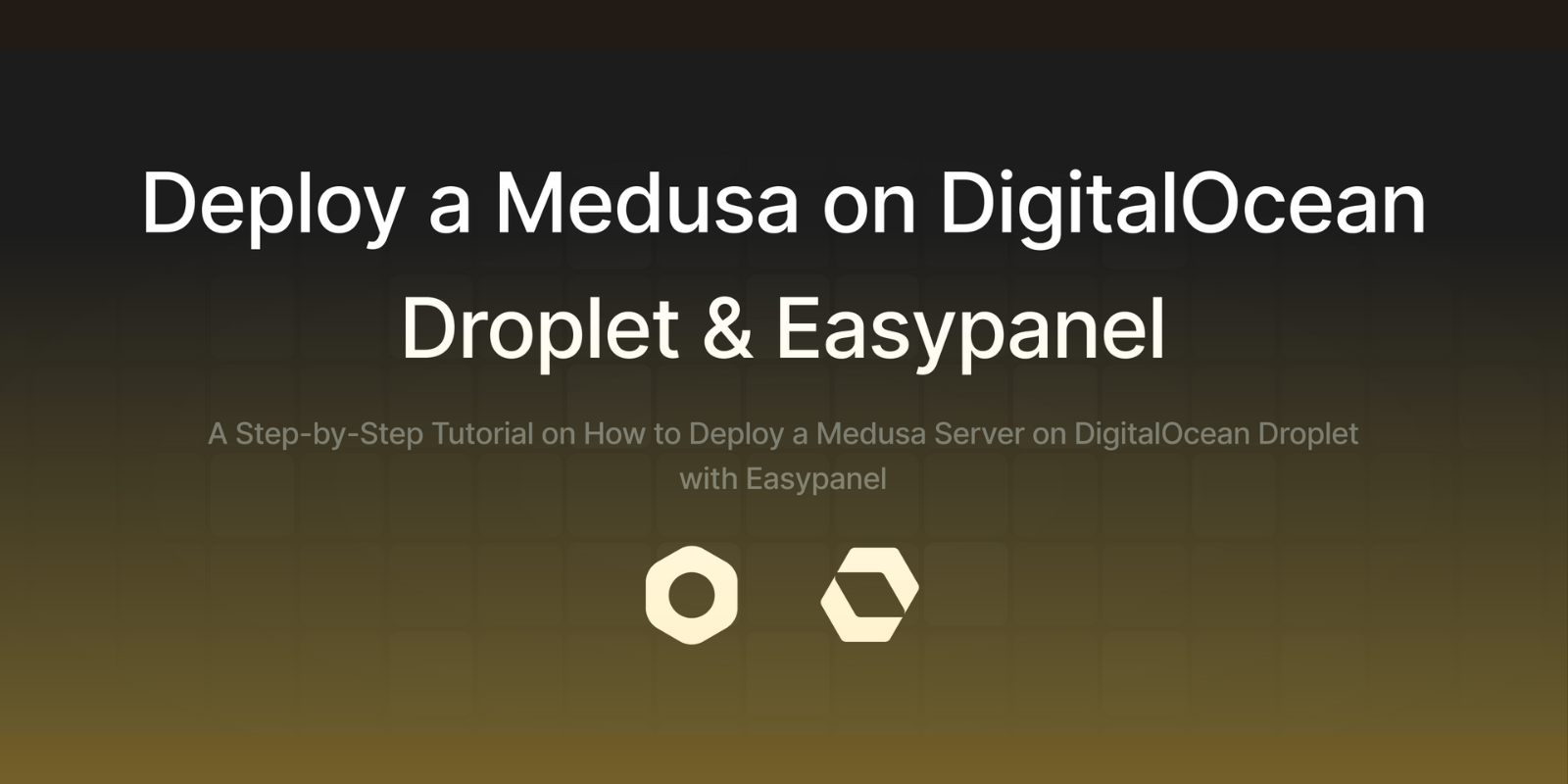 A Step-by-Step Tutorial on How to Deploy a Medusa Server on DigitalOcean Droplet with Easypanel ...