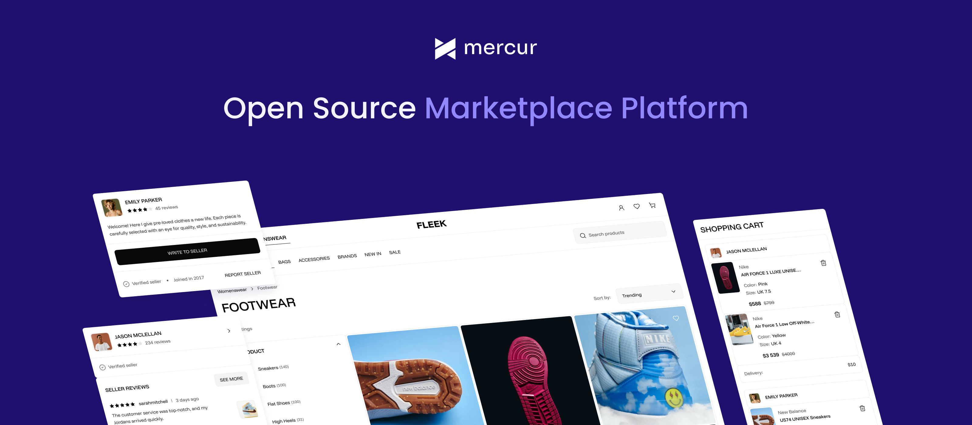 Mercur - Open Source Marketplace Platform | Rigby